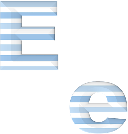 Download Abc, Alphabet, E, Letter, Font, Baby, Blue, Stripe, - Alphabet ...