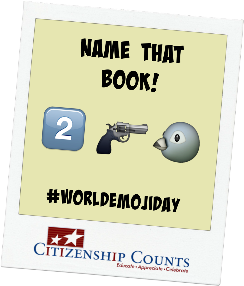 Download Another Emoji Riddle Name The Book - Citizenship Counts PNG ...