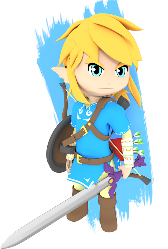 Link Toon Chibi How To Draw Cute Cartoon / Chibi Deadpool In Action