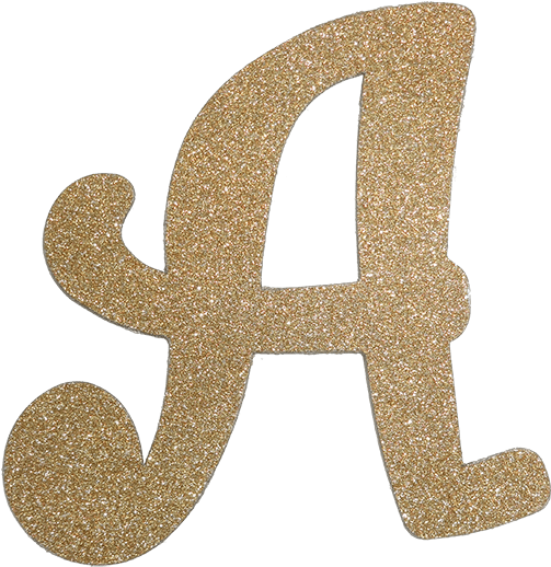 Letter A Glitter Png - Free Transparent PNG Download - PNGkey