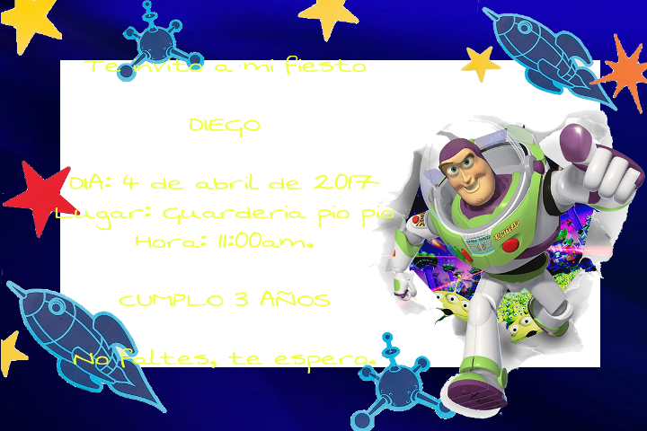 Download Invitacion Buzz Lightyear Png PNG Image With No Background Download Invitacion Buzz Lightyear Png PNG Image With No Background