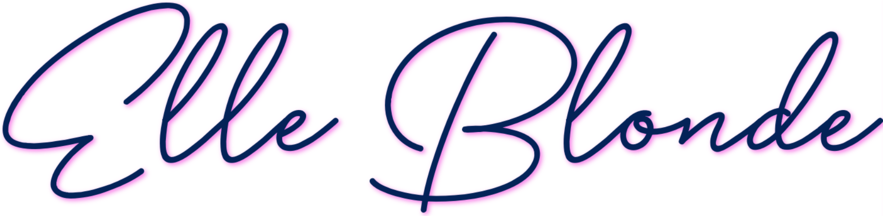 Elle Blonde Luxury Lifestyle And Travel Destination - Font - Free ...