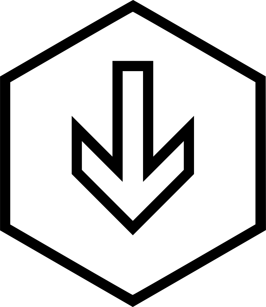 Download Png File Svg - Hex Icon White Png PNG Image with No Background ...