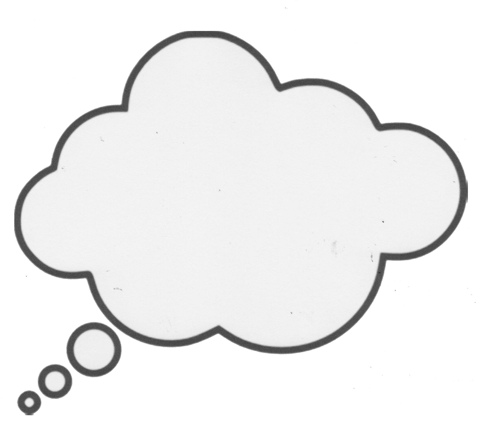 Download Transparent Sleep Thought Bubble PNG Image with No Background ...