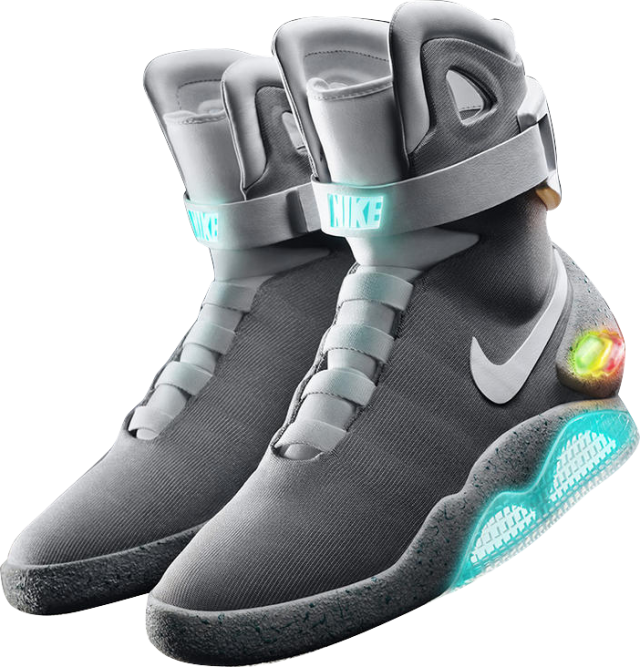 Nike Mag Shoes - Nike High Tech Shoes - Free Transparent PNG Download ...