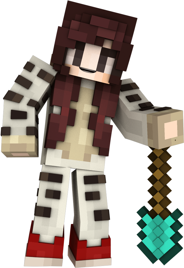 Paid Renders Etc - Minecraft Girl Render Png - Free Transparent PNG ...