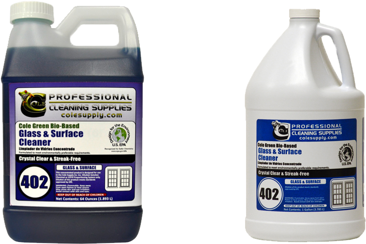 Download Cole Green Glass And Surface Cleaner - Plastic Bottle PNG ...