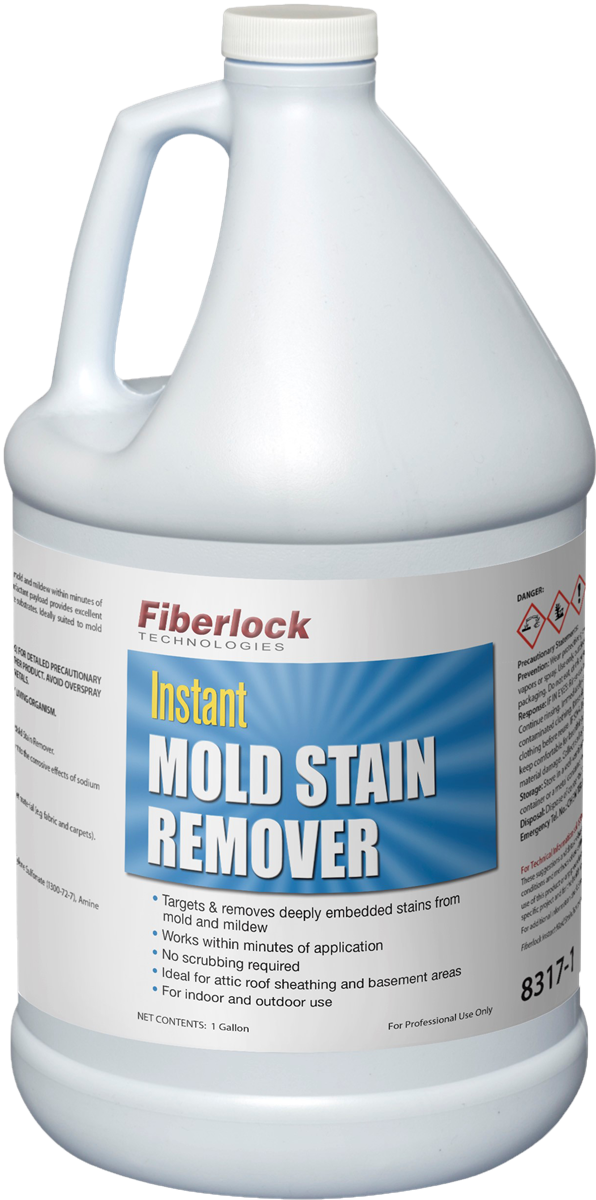 Fiberlock Instant Mold Stain Remover Gal - Fiberlock 8310 1 Gallon ...