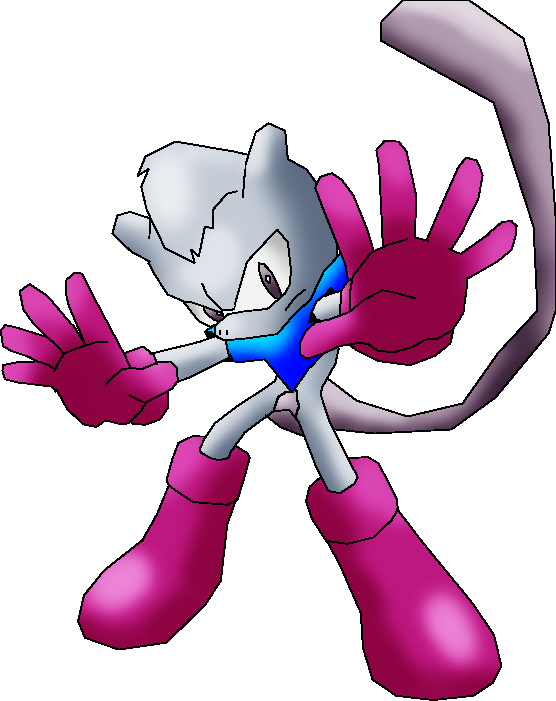 Download Humanized Mewtwo - Mewtwo As A Sonic Character PNG Image with ...