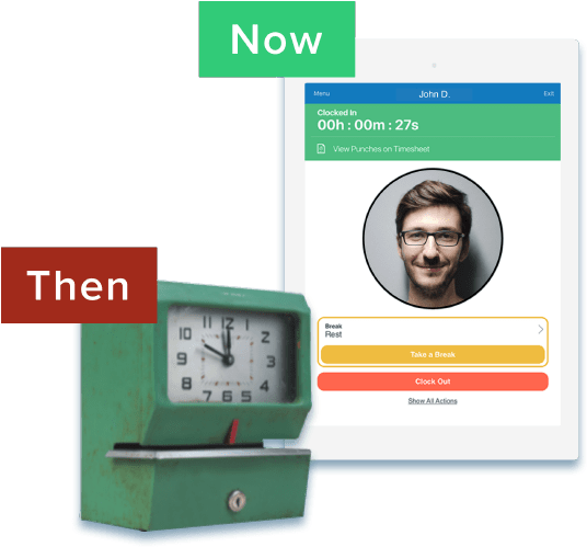 Employee Time Clock App - Time Clock Icon - Free Transparent PNG ...