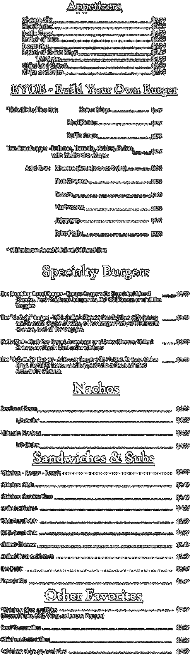 Download Food Menu PNG Image with No Background - PNGkey.com