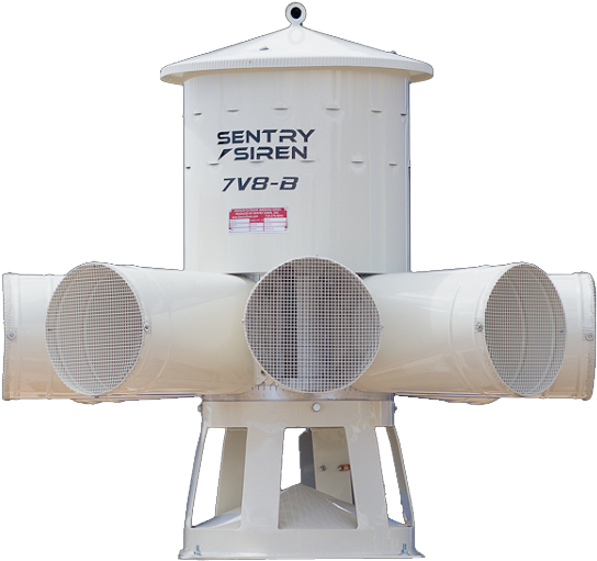 Sentry Siren Model 7v8-b Ac/dc 8hp Warning Siren - Sentry 7v8 - Free ...