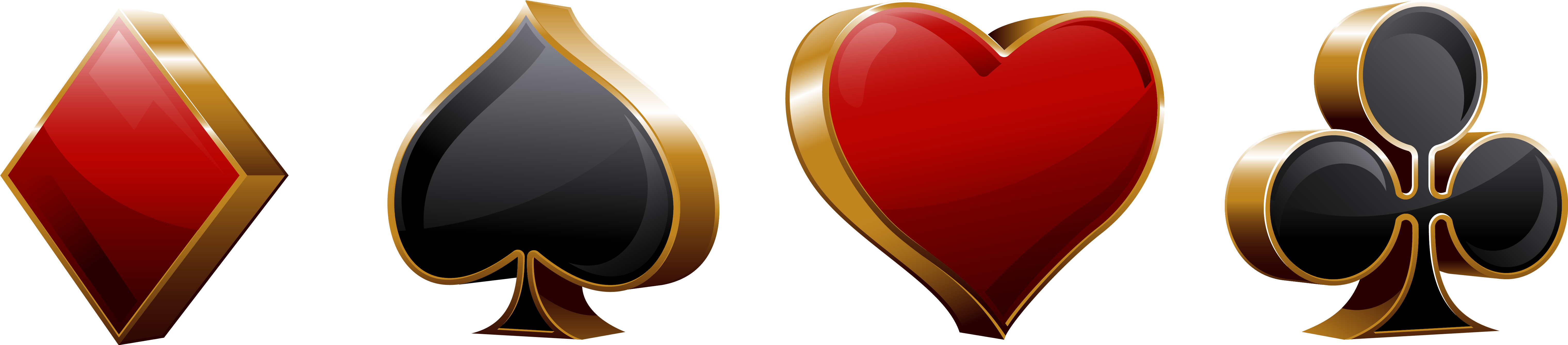 Download Playing Cards Suits Png Banner Transparent - Playing Cards ...