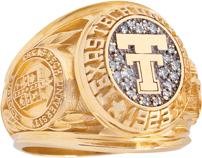 Download Texas Tech Mens Class Ring PNG Image with No Background ...