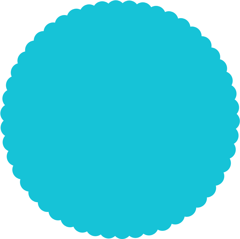 Scallop Circle Template, Png - Colour Dot Png - Free Transparent PNG ...