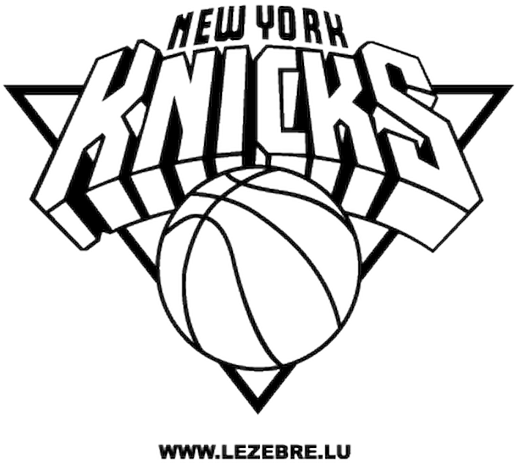 New York Knicks Logo Decal - New York Knicks Coloring Pages - Free ...