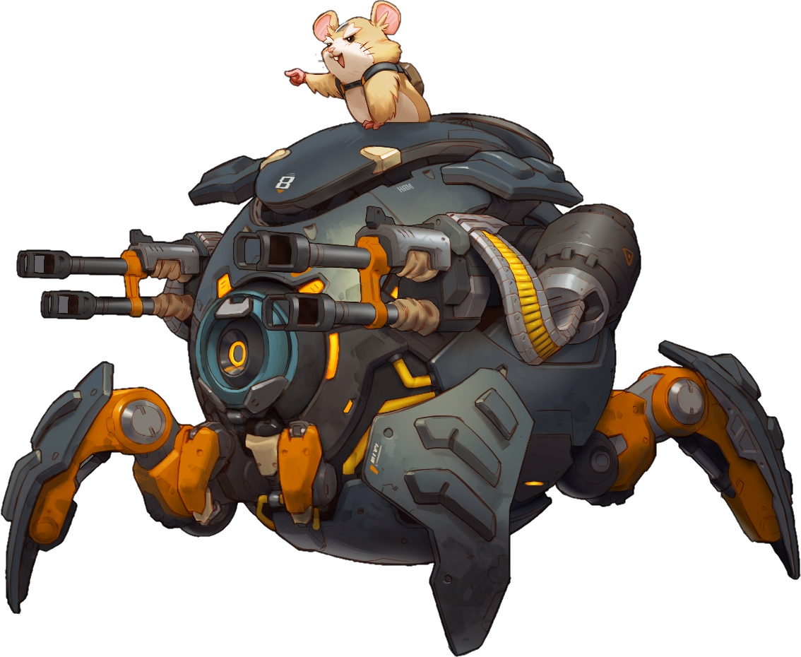 Download Overwatch Wrecking Ball Concept Art PNG Image with No ...