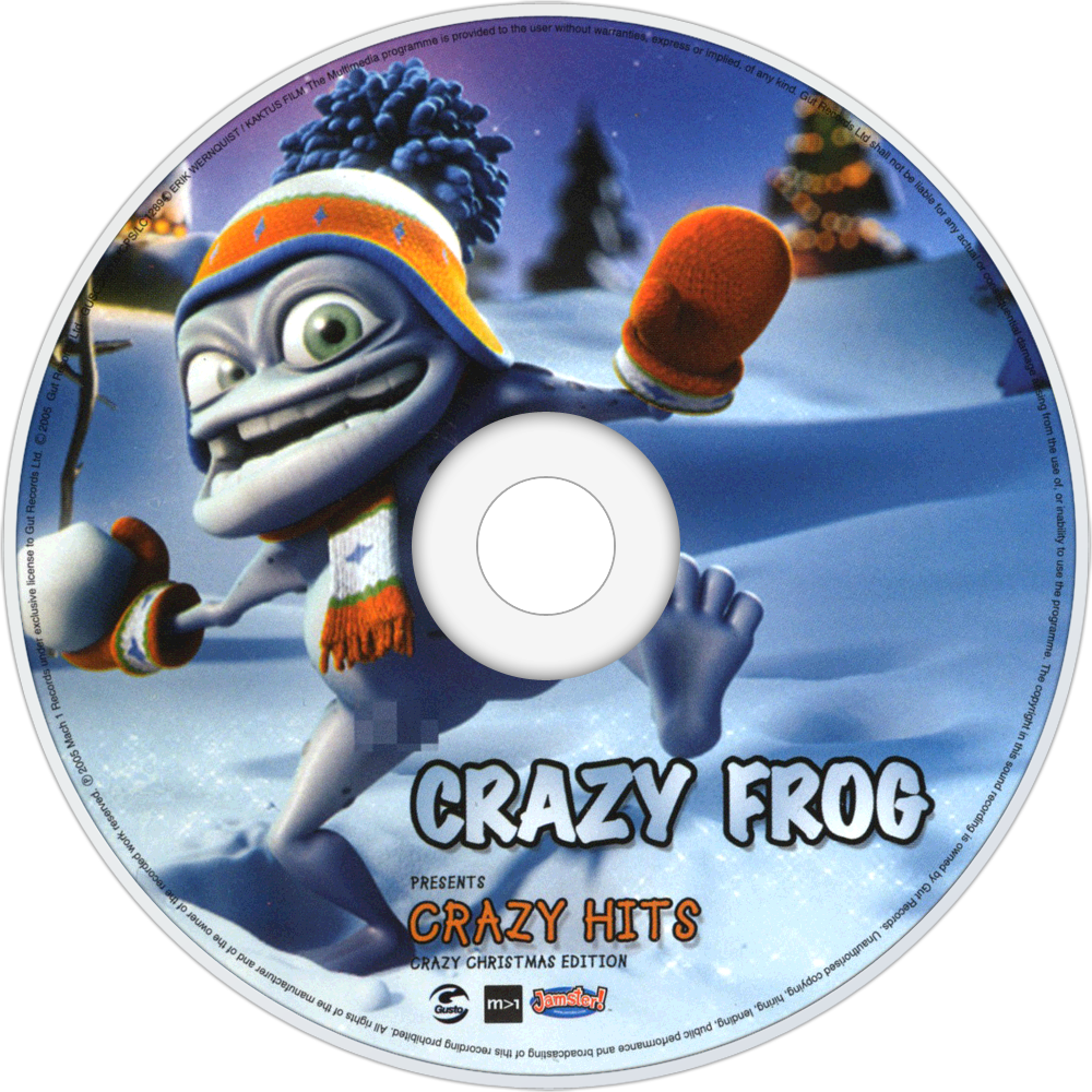 Download Crazy Frog Crazy Hits Cd Disc Image - Crazy Frog Presents More ...