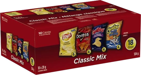 Download Classic Mix - Frito Lay Multipack Classic Mix Variety Pack ...