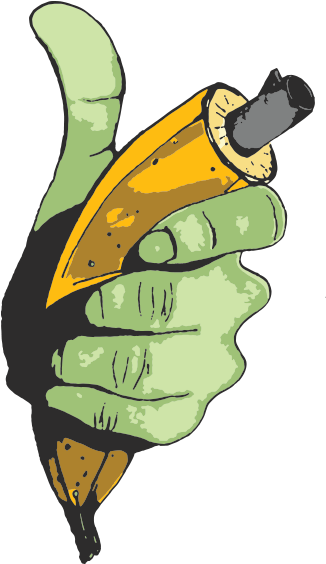 Download Zombie Banana Gun - Cartoon PNG Image with No Background ...
