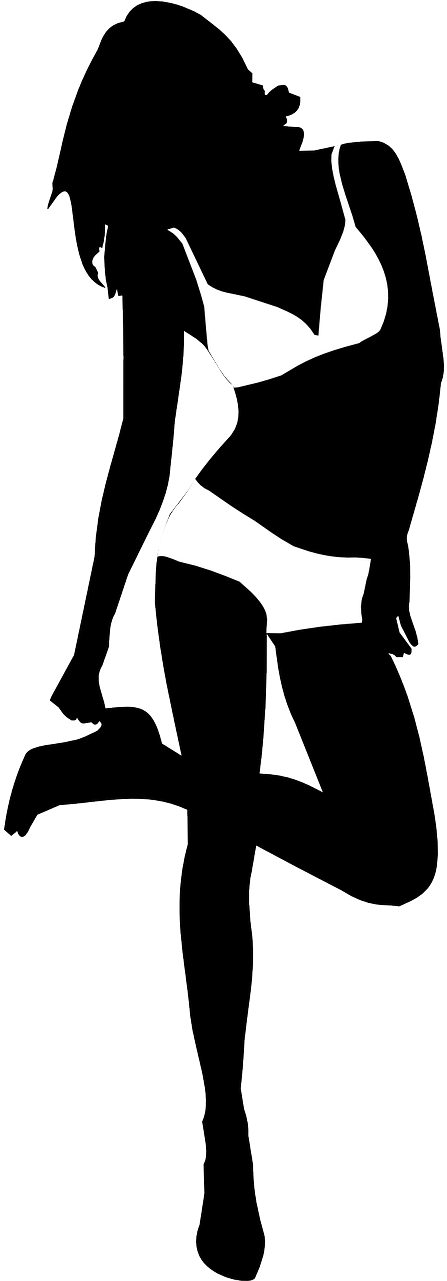 Woman Girl Sexy Silhouette Cross Stitch Patterns Free Free