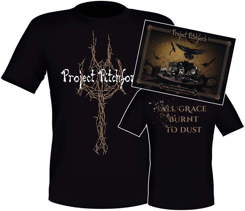 Download Set 2cd T-shirt Project Pitchfork "look Up, I' - Look Up, I'm ...