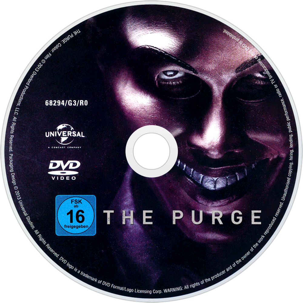 Download The Purge Bluray - Purge - Dvd PNG Image with No Background ...