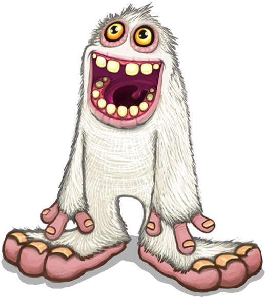 Download White Singing Monster - My Singing Monsters Mammott PNG Image ...