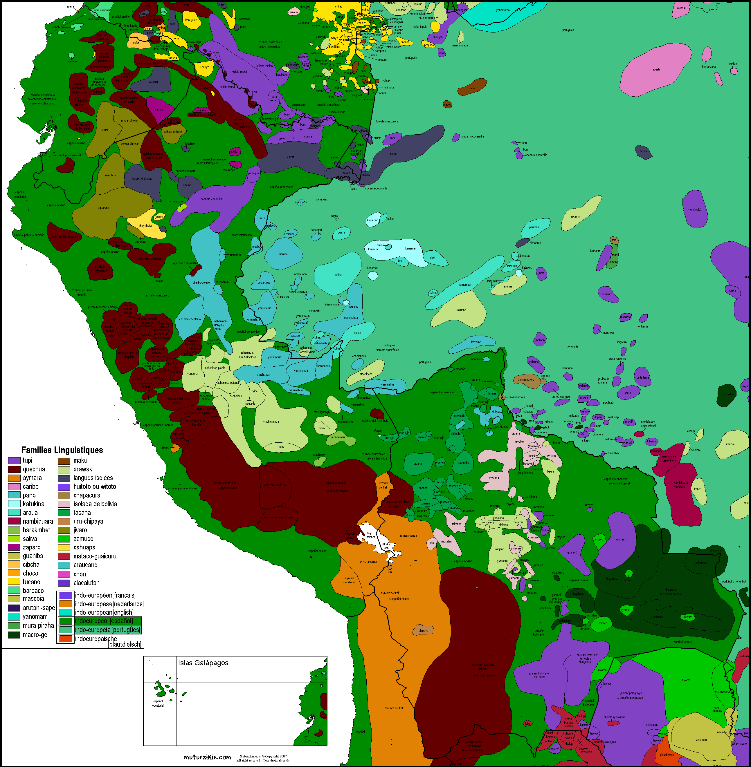 Download Language Map In Ecuador PNG Image with No Background - PNGkey.com