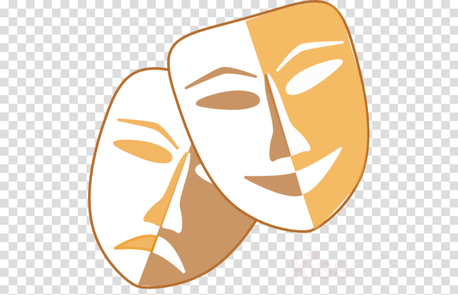 Download Theater Mask Png Clipart Theatre Mask Clip Art Theater Masks
