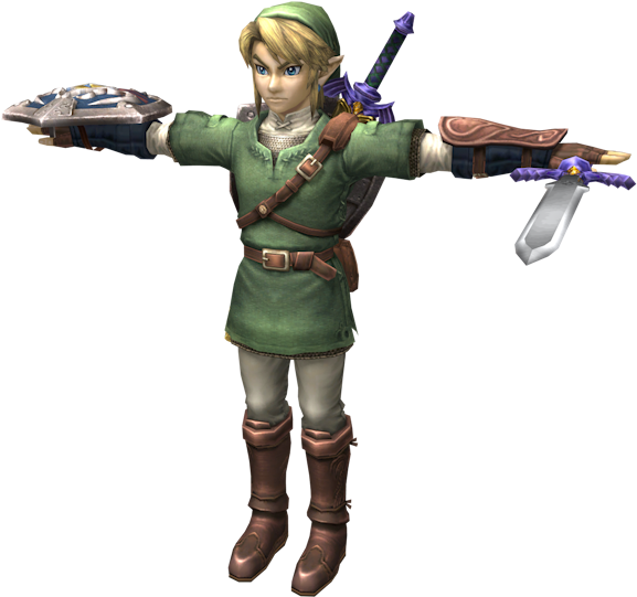 Download Download Zip Archive - Super Smash Bros Brawl Link PNG Image ...