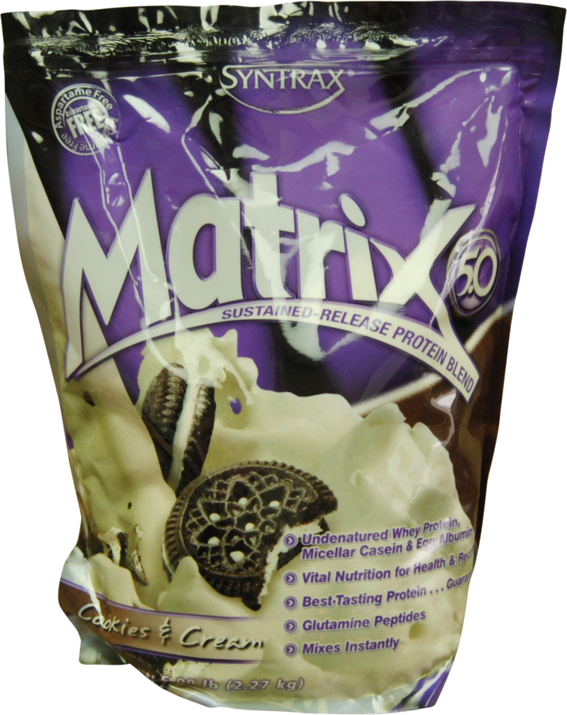 Download Cookies And Cream Matrix Protein Powder - Syntrax Matrix 5.0 ...