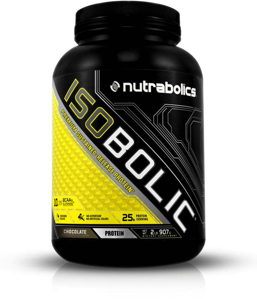 Download Isobolic® - Nutrabolics Protein PNG Image with No Background ...