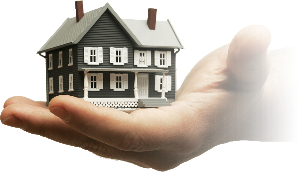 Hand-house - Home On Hand Png - Free Transparent PNG Download - PNGkey