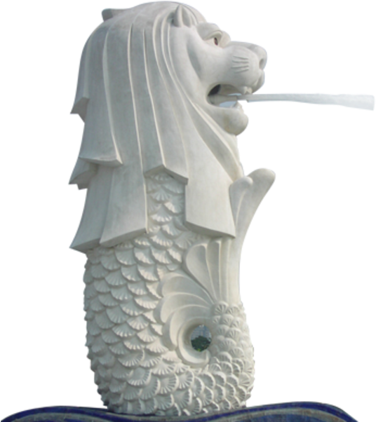 Download Singapore Lion Png - Merlion Singapore No Background PNG Image ...