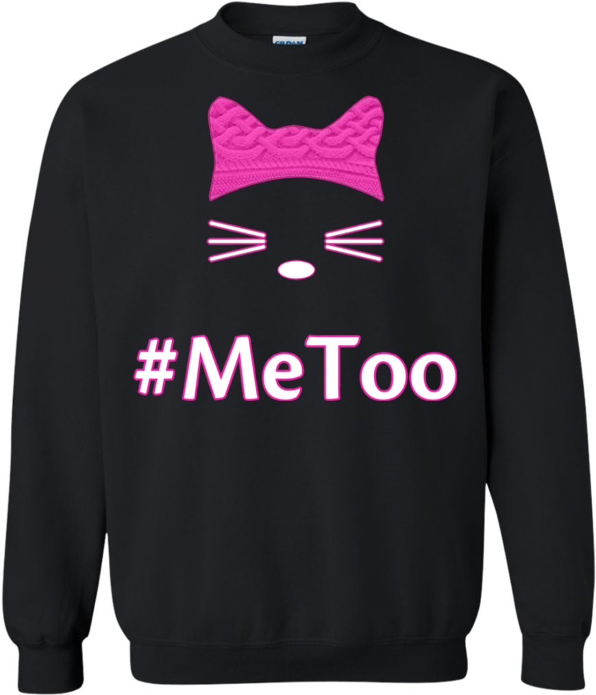 Download #metoo Me Too Awareness Pink Cat Hat Unisex Sweatshirts ...