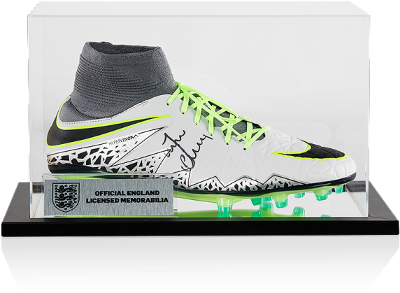 Download Jamie Vardy Official England Signed Grey Nike Hypervenom ...