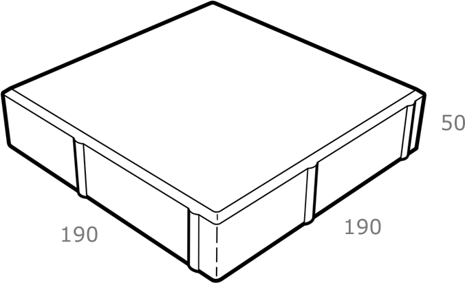 Download A Modern Stylish, Paver - Box PNG Image with No Background ...