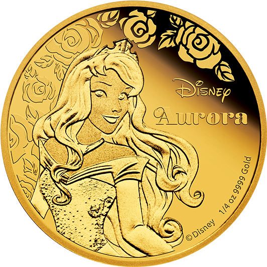 Download Pure Gold Coin - Disney Gold Princess Coin PNG Image with No ...