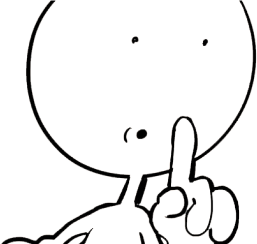 Shhh Clipart Shhh Finger - Free Transparent PNG Download - PNGkey