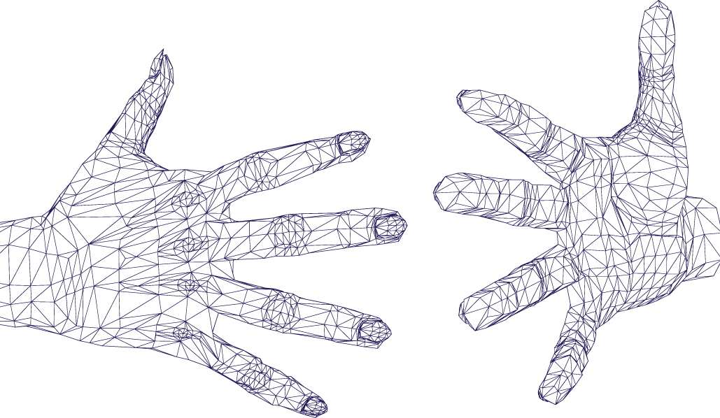 Download Wireframe Hands - Wireframe Hand Png PNG Image with No ...