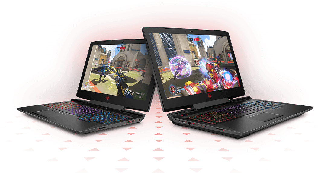 Omen Laptops Open Facing Out With Game Screens - Omen By Hp 17-an035nd ...