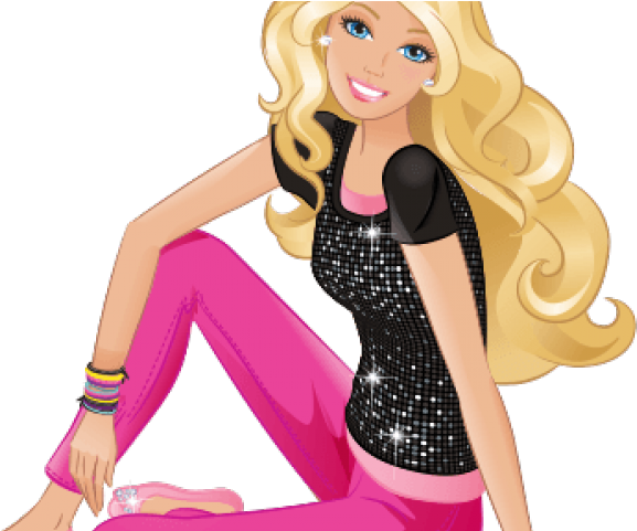 Download Barbie Clipart Transparent Background - Barbie Make And Create ...