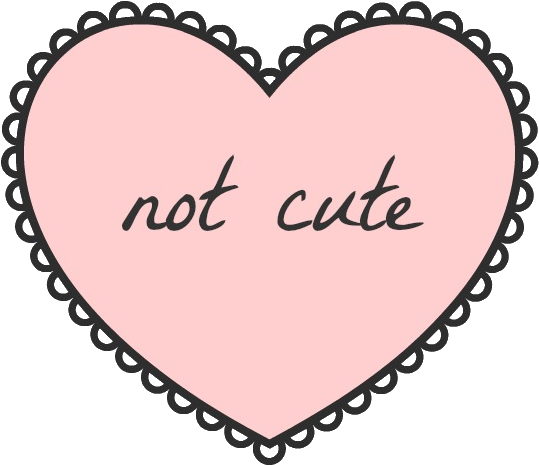 Download Not Cute Transparent PNG Image with No Background - PNGkey.com