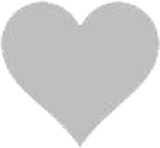 Instagram Heart Png Transparent Images - Grey Heart - Free Transparent ...