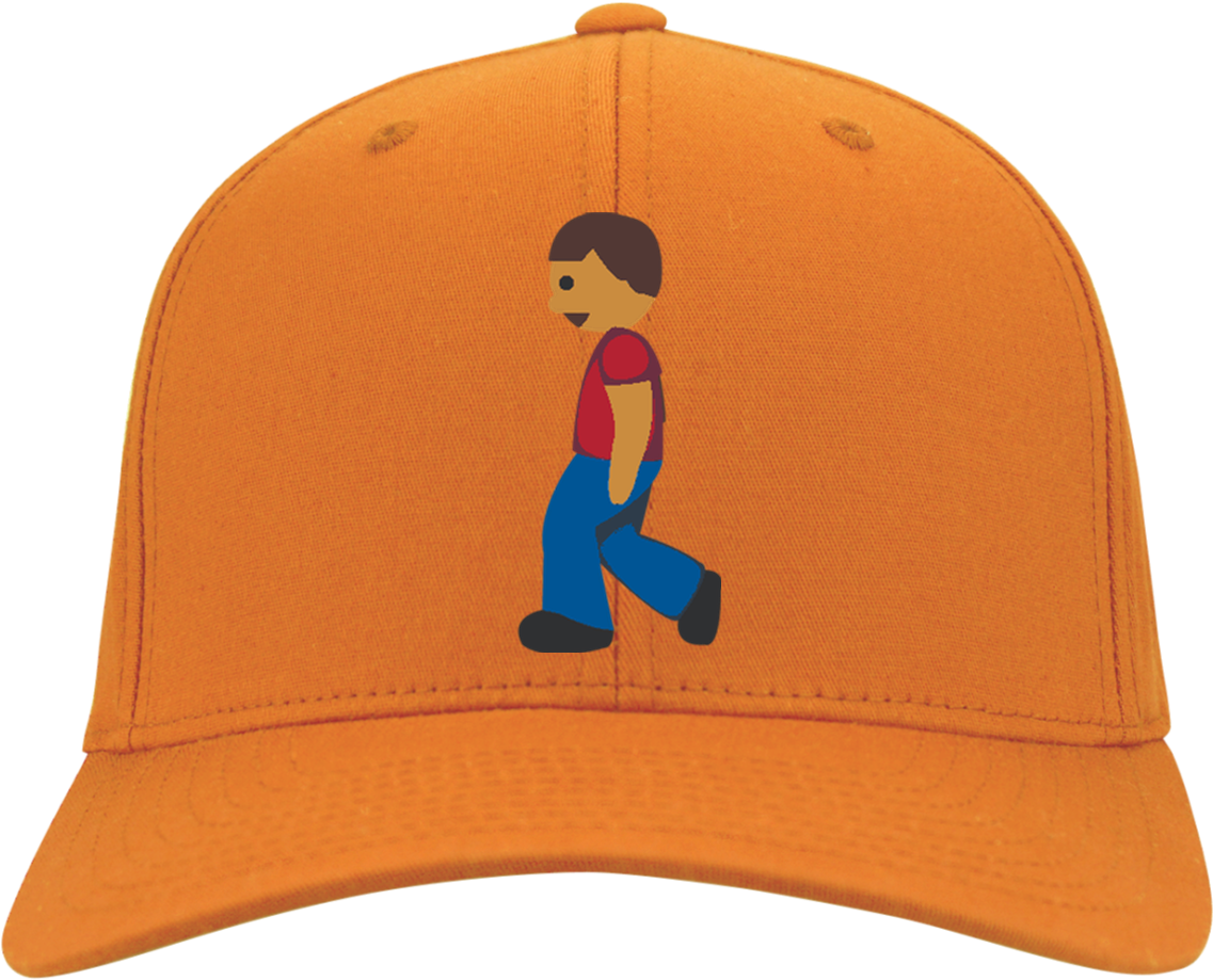 Download Man Walking Emoji C813 Port Authority Flex Fit Twill - Mazda ...