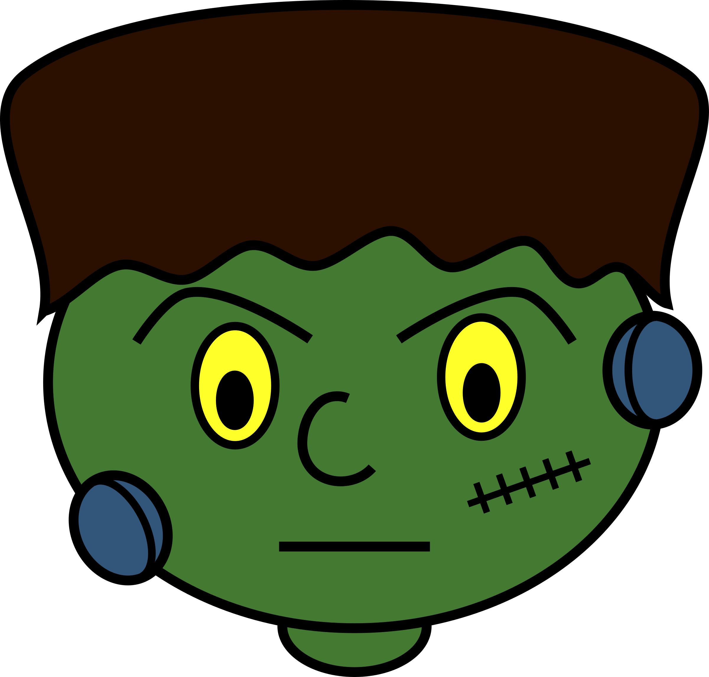 Cute Halloween Monster Clipart - Halloween Monster Clipart - Free ...