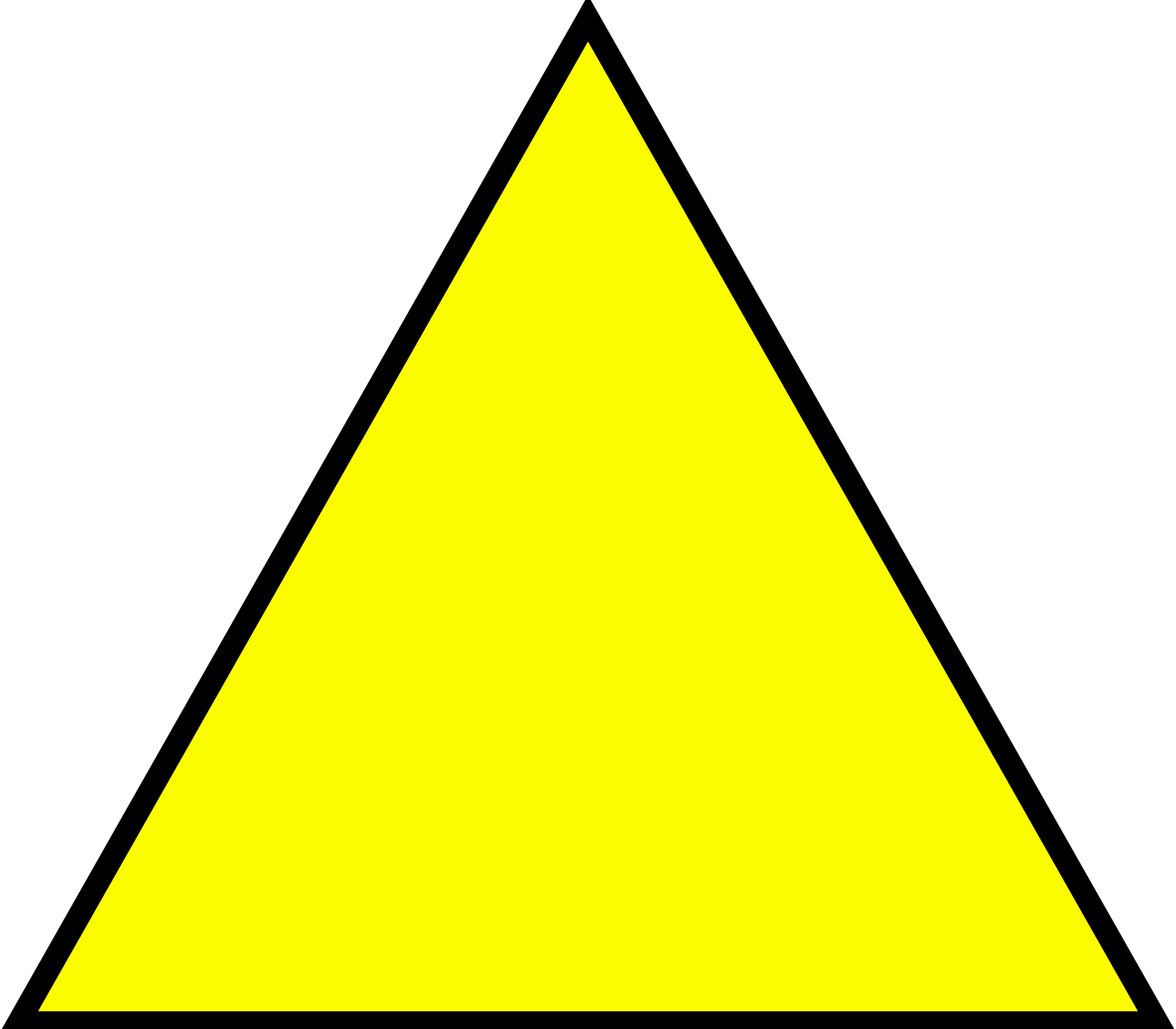 Download Another Simple Example Could Involve A Triangle - Yellow ...