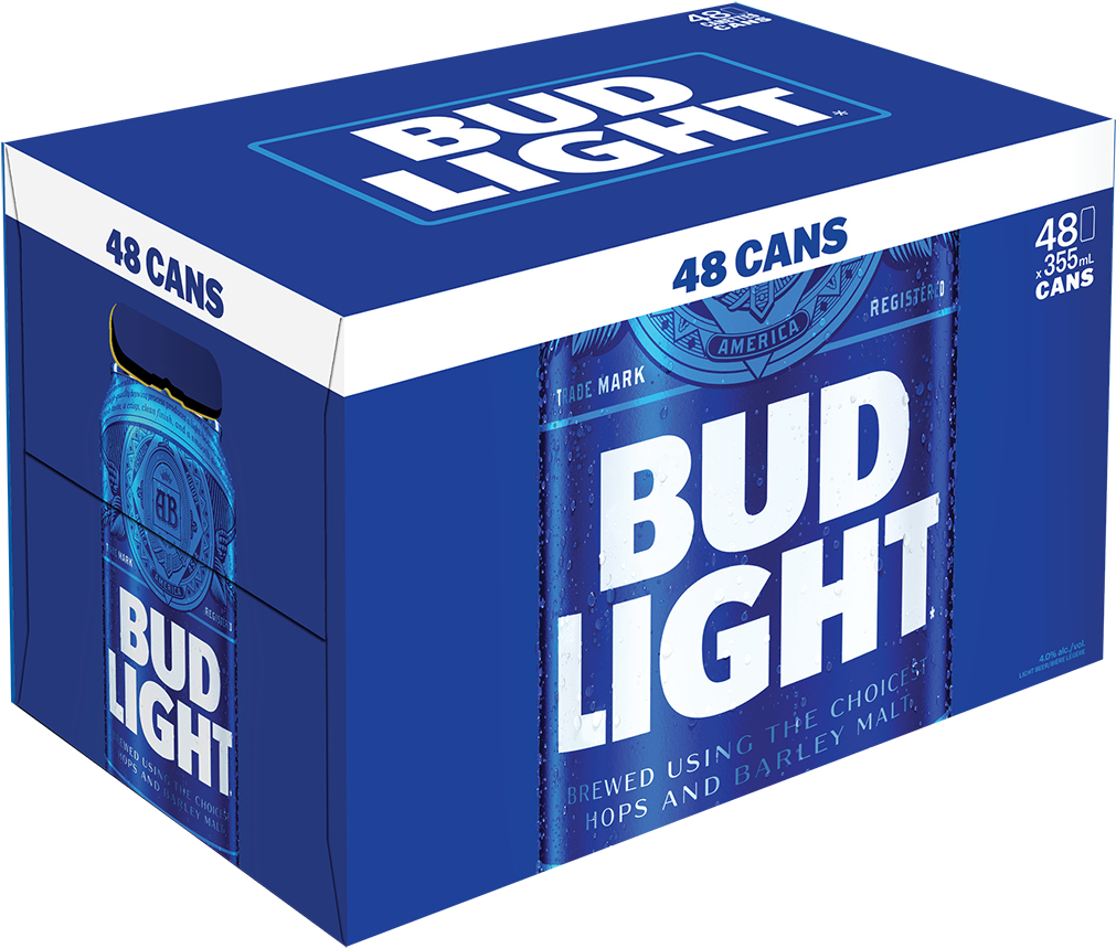 Bud Light Platinum Cans 24 Pack | Shelly Lighting