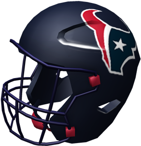 Houston Texans Helmet - Roblox Nfl Helmet - Free Transparent PNG Download - PNGkey
